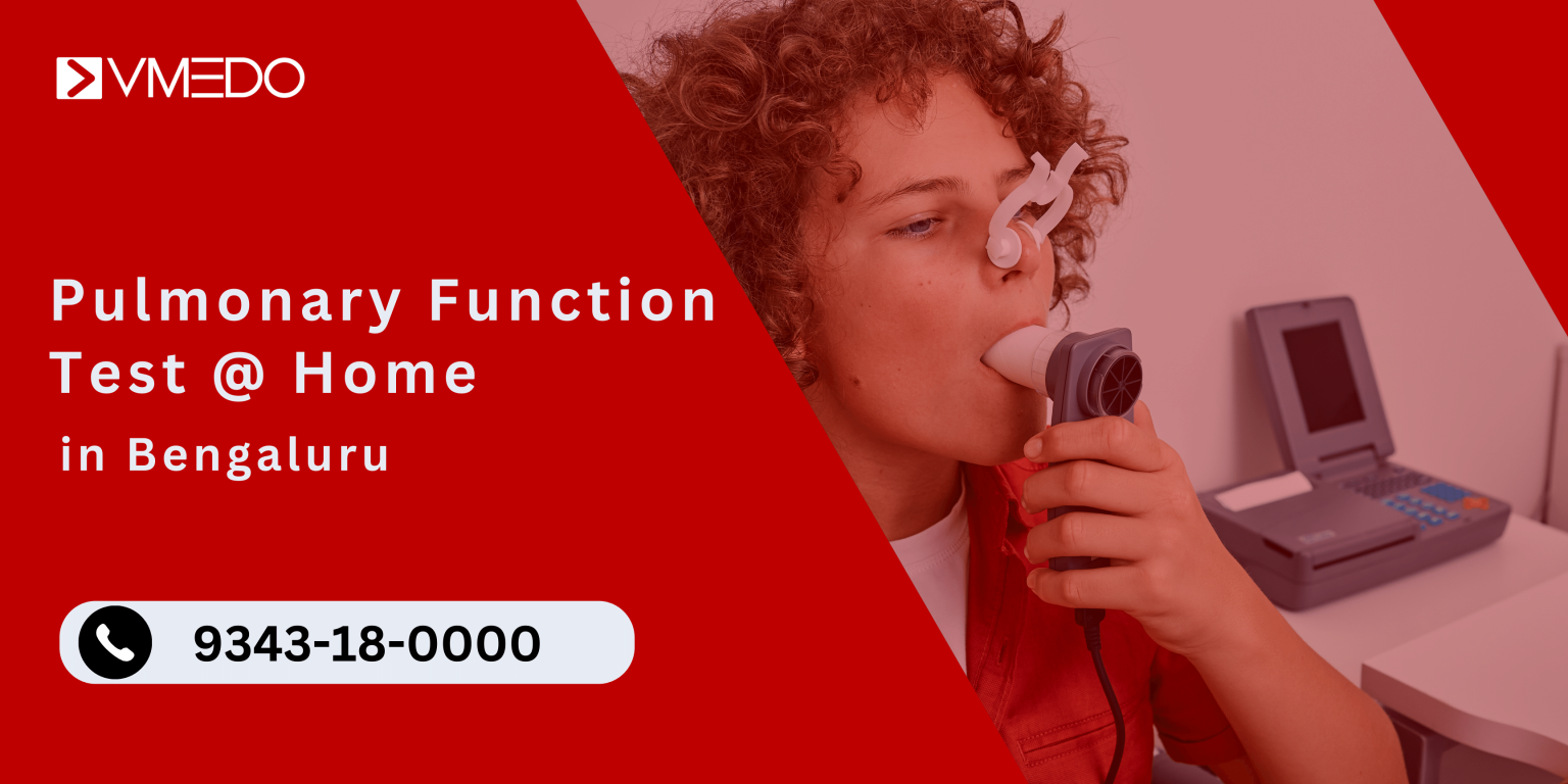 Pulmonary function test at home in Bengaluru | Lung function test
