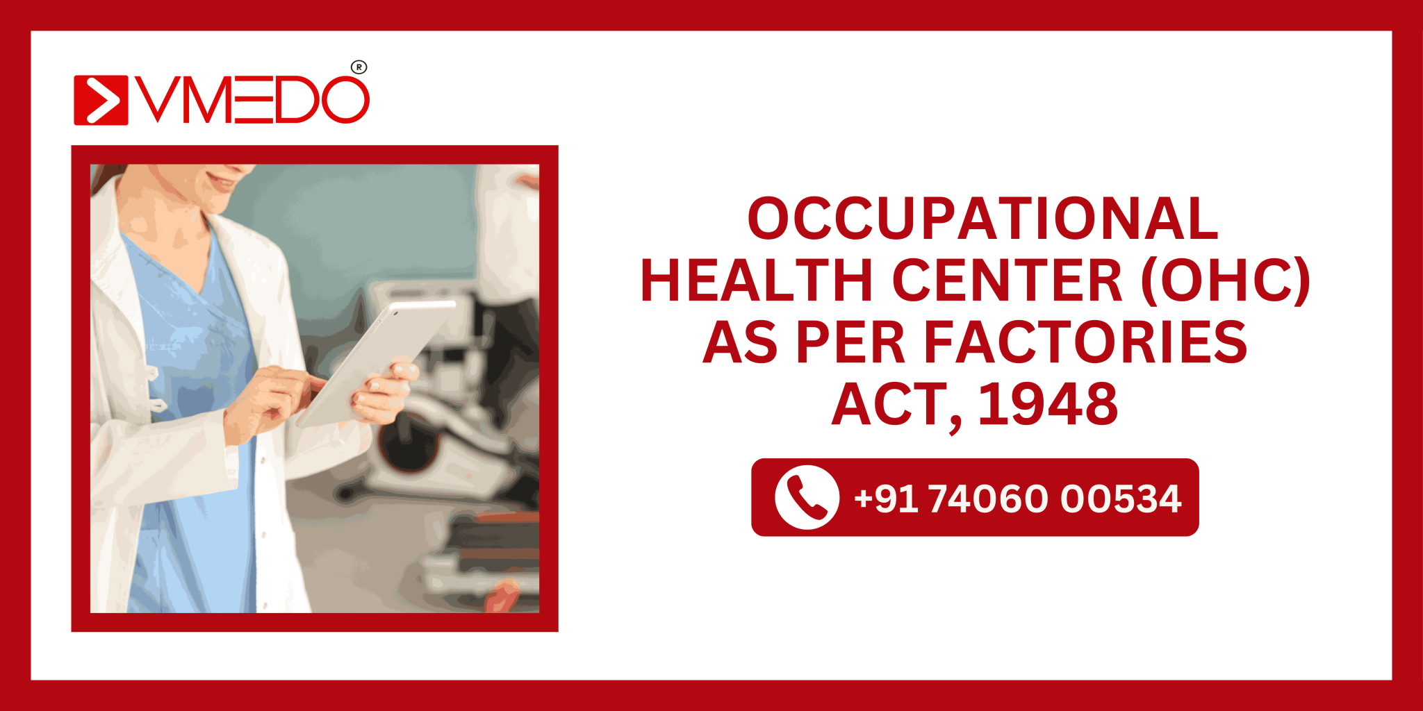 How to set up occupational health center - 74060 00534